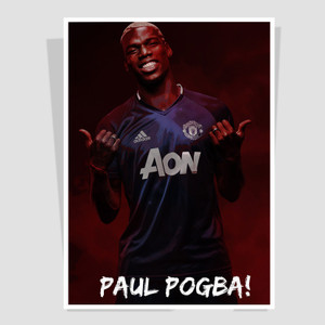 Paul Pogba Digital Art For Office Decor & Room.Wall Poster & Painting ...