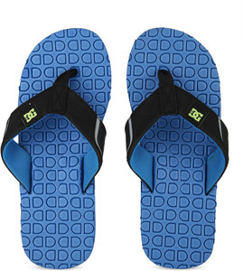 DC Men KUSH Slippers - Buy BRIGHT BLUE Color DC Men KUSH Slippers ...