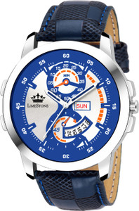 LIMESTONE Day and Date Display Chronograph Pattern Analog Watch - For ...