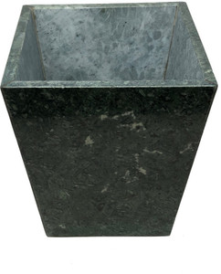 Details Décor Baroda Stone Wastepaper/ Bathroom Bin, 23 X 21 X 20 Cm ...
