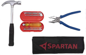 Spartan BS-03 Steel (Multicolour, 7 Piece) Hand Tool Kit Price in India ...