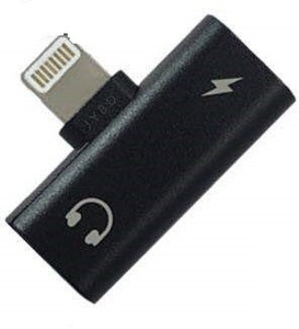 Freya Lightning Cable 0 m 2 in 1 Metalic Portable Lightning Audio ...