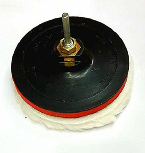 Tools Centre COMBO2 M14 5 Inch Backup Pad and Wool Pad for Car Polisher ...