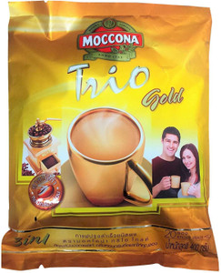 Moccona Trio Gold 3in1 Coffee Mix Powder - 400g (20x20g) Instant Coffee ...
