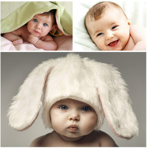 Set of 3 Cute Baby Combo Posters | Smiling Baby Poster | Poster for ...