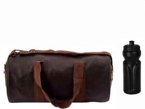 SEASONFRANK all rounder(BROWN Gym Bag- 4 Gym/travel bag) WITH GYM ...
