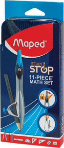 Flipkart.com | Maped 195211 study stop 11 piece math set Geometry Box
