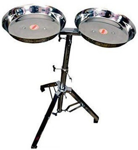 Bharati Enterprise Stainless Steel Tabla Stand with Cover Table Top ...