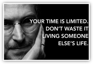 STEVE JOBS Motivational Quotes-“Value of Time” Wall Poster Paper Print ...