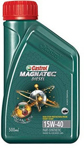 Castrol MAGNATEC DIESEL 15W40 500ML CASTROL Synthetic Blend Engine Oil ...