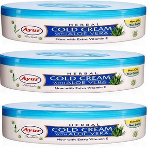 Ayur Herbal Cold Cream 100 Ml Pack of 3 - Price in India, Buy Ayur ...