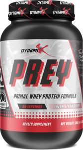 Dynamik Muscle Prey Muscle (Fresh Strawberry) - 2KG Weight Gainers/Mass ...