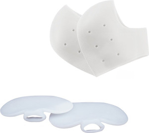 CuraFoot Combo Heel Pain and Metatarsal Pain Relief Pad Foot Care Gel ...