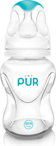 PUR Advanced Slim Neck Feeding Bottle 4 oz/125 ml - 125 ml - Buy PUR ...