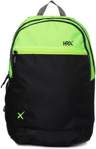 HRX by Hrithik Roshan Dual Backpack 23 L Laptop Backpack Green, Black ...
