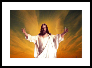 Aabhaas Jesus Christ Wall Poster Fine Art Print - Religious posters in ...