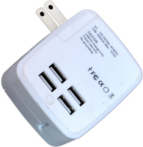 NXT POWER 4 Port Multiple USB Wall Charger Universal Travel Adapter 5V ...