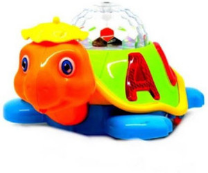 BBS DEAL Cute Little Turtle Go With 3D light and Music toy for kids ...