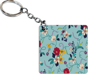Furiiindia SQR Floral New KEY RING 1111 Key Chain Price in India - Buy ...