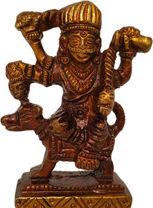 FABZONE Brass Antique Lord Shri Kal Bhairav God Bhairava/Bharav/Bhirav ...