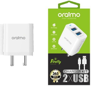 ORAIMO 5 W 2.1 A Wall Charger for Mobile with Detachable Cable - ORAIMO ...
