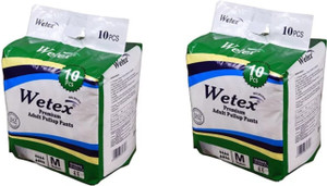 wetex PULLUP Adult Diapers - M - Buy 20 wetex NON WOVEN FABRIC ,SAP ...
