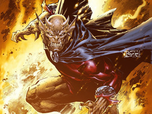 The Demon Comic Demon Creature Wall Poster Paper Print - Comics posters ...