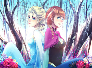 Movie Frozen Princess Anna Arendelle Elsa Snow HD Wallpaper Background ...