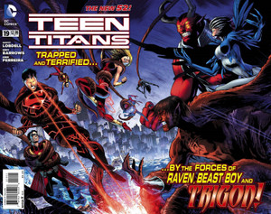 Teen Titans Superboy Trigon Frameless Fine Quality Poster Paper Print ...