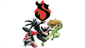 Gotham City Sirens Harley Quinn Poison Ivy HD Wall Poster Paper Print ...