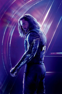 Official Bucky Barnes Avengers: Infinity War Premium Poster (Premium ...