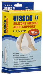 VISSCO Silicone Medial Arch Support Foot Support - Buy VISSCO Silicone ...