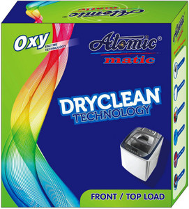 ATOMIC MATIC DETERGENT POWDER WITH DRY CLEANING TECHNOLOGY Detergent ...