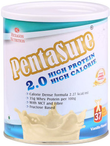 PentaSure 2.0 High Protein High Calorie - Vanilla flavour -400gm Whey ...