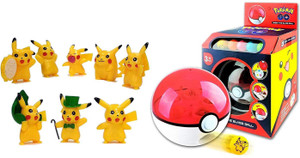 Bestie Toys Pokemon Go Pikachu 8 Pcs Mini Toy Action Figure Doll with ...