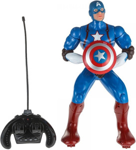 IndusBay Remote Control Captain America - RC Avengers Robot Toy (14 ...