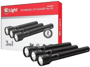 Mr Lights Mr 2115 3in1 Gladiator Rechargeable LED Flashlight Torch ...