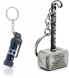 Gold Era Thor Infinity War Hammer Keychain Marvel Keychain & PUBG ...