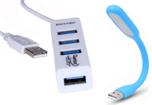QHMPL USB Hub with USB LED QHM6642 USB Hub, Led Light Price in India ...