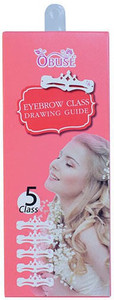 Obuse Eyebrow Class Drawing GUide Eyebrow Stencil Price in India - Buy ...