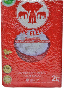 Triple Elephant AAAAAA Thai Hom Mali Rice 100% Rice Price in India ...