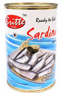 Britte Sardines in Brine 450 gms Clean Price in India - Buy Britte ...
