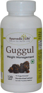 Ayurvedic Life Guggul 120 Tablets Price in India - Buy Ayurvedic Life ...