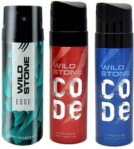 Wild Stone Edge, Copper and Titanium Body Mist - For Men - Price in ...