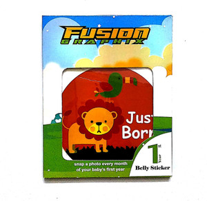 Fusion Graphix 8.89 cm 001 Self Adhesive Sticker Price in India - Buy ...