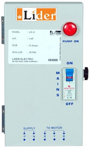 lider Control panel for 1 hp open well & oil filled Submersible Water ...