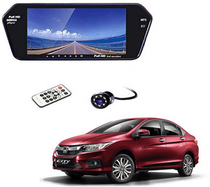 BRPEARl Full HD 7 Inch Rear View Car Monitor With 8 LED Backup Camera ...