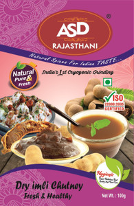 ASD Rajasthani Dry Imli Chutney 100gm - Pack of 10 Price in India - Buy ...