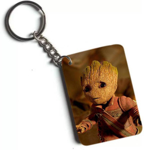 TPM BABY GROOT WOOD MAN Key Chain Price in India - Buy TPM BABY GROOT ...