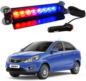 BRPEARl 8 LED Police Car Flashing Lights for - Zest Interior Light Car ...
